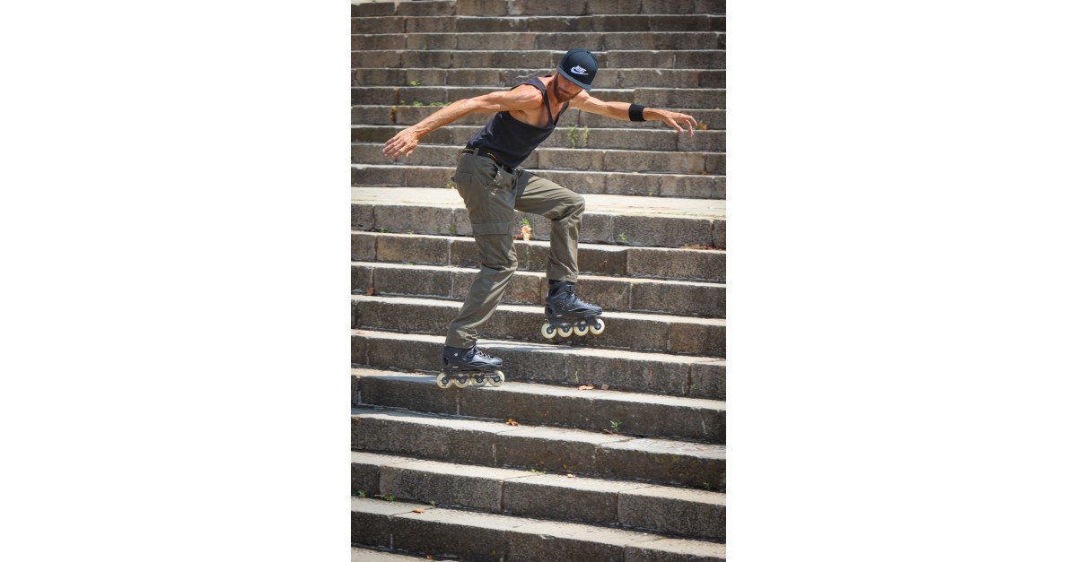 Danny's Point: Stairbash - Rollerblade USA
