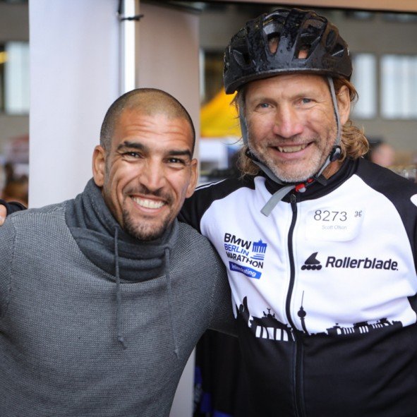 Kevin Quintin first Inline Marathon - Rollerblade USA